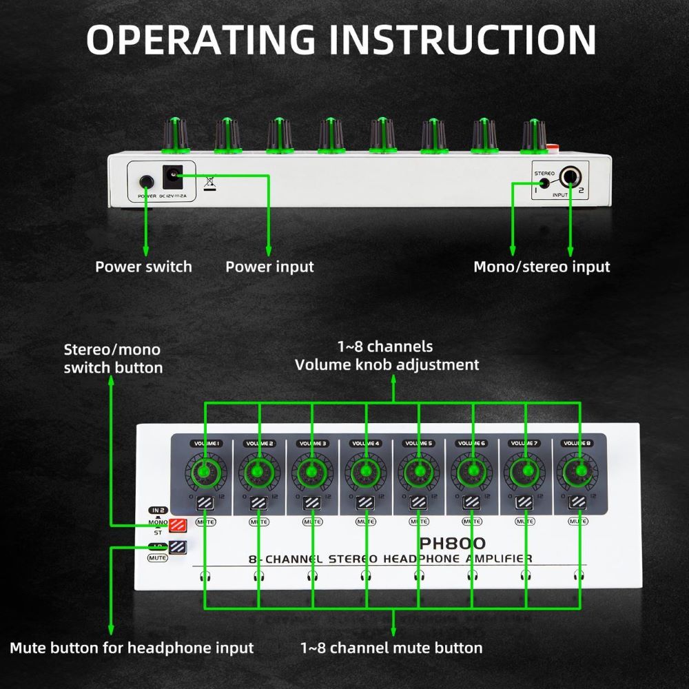 Tonetech PH800 Headphone Amplifier Price in Pakistan