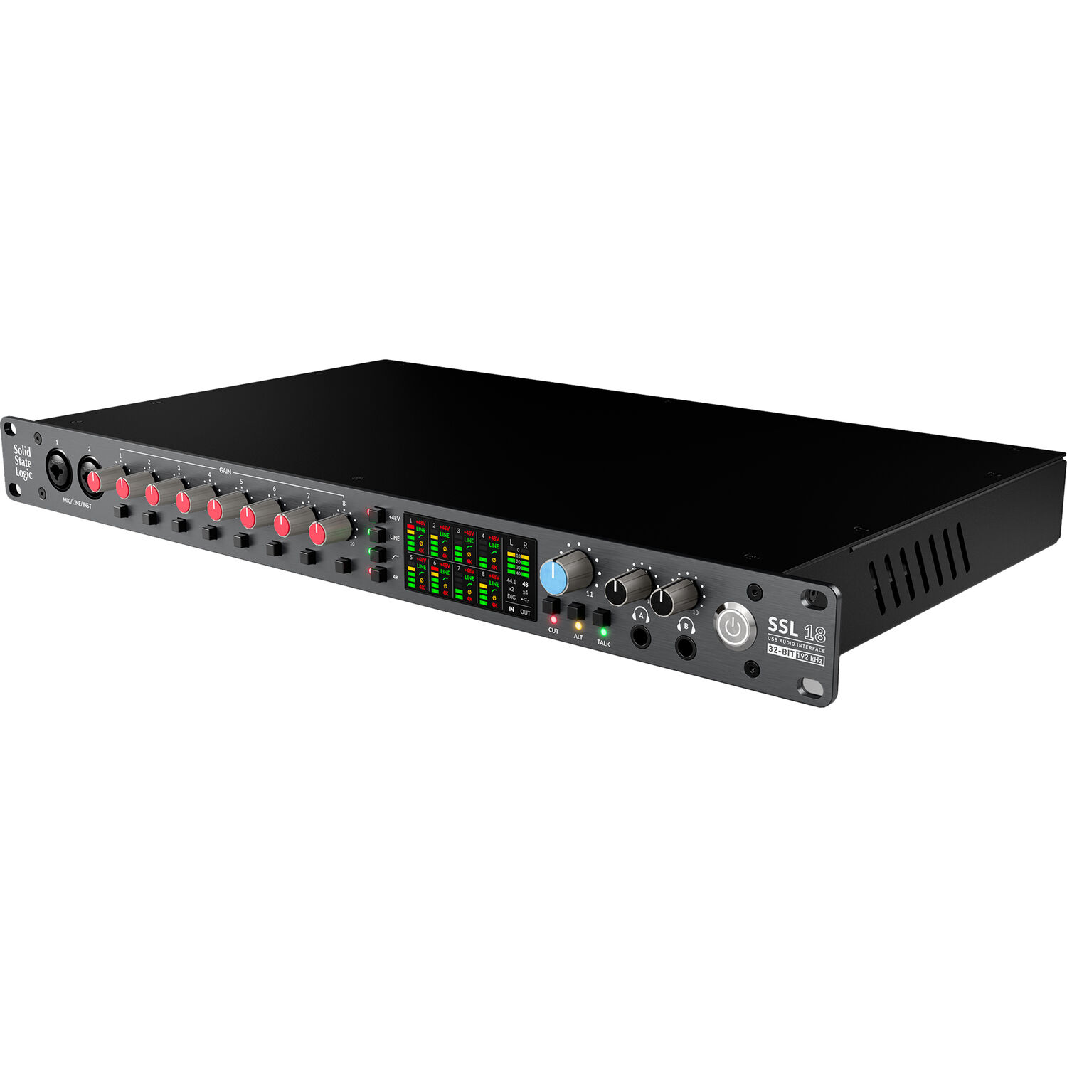 Solid State Logic SSL 18 USB-C Audio/MIDI Interface - Pro Audio